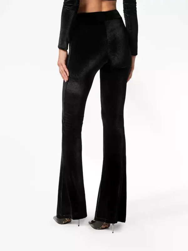 Philipp Plein High-waisted Flared Leggings