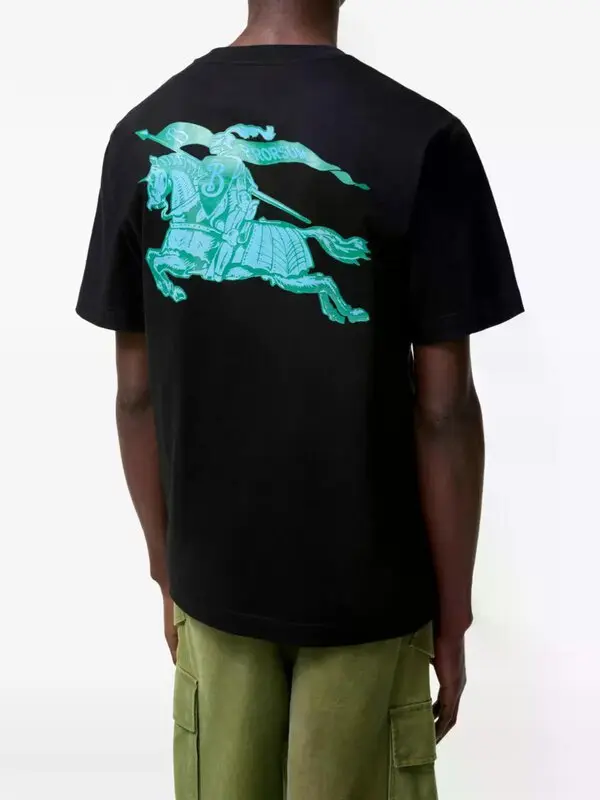 Burberry Heritage Logo Cotton T-shirt