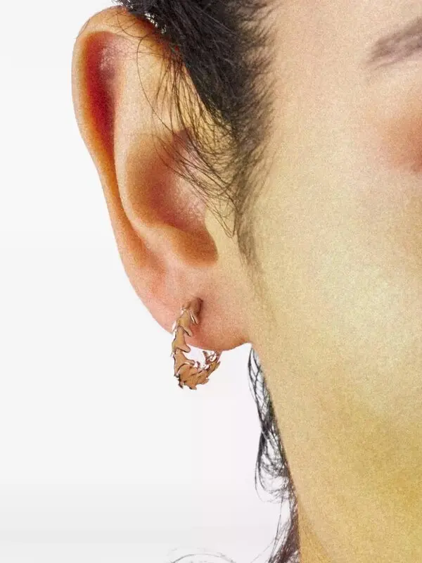 SHAUN LEANE Serpent's Trace Mini Hoop Earrings