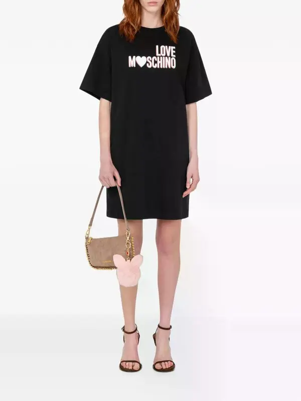 Moschino Printed Cotton Jersey Dress