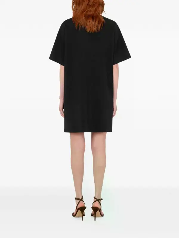 Moschino Printed Cotton Jersey Dress