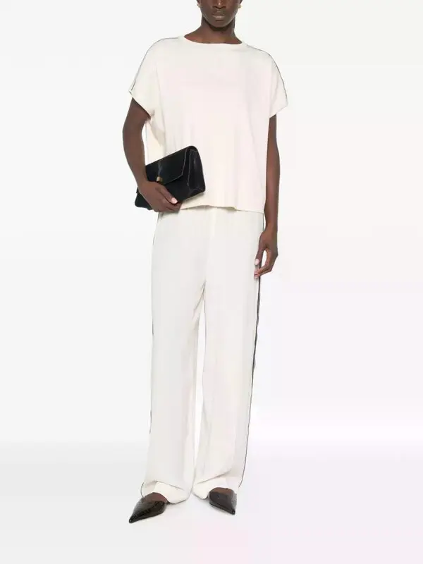 Fabiana Filippi Side-stripe T-shirt