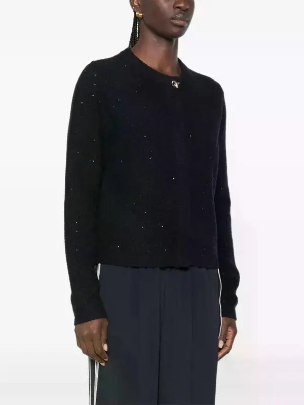 Fabiana Filippi Embellished Cardigan - Blue