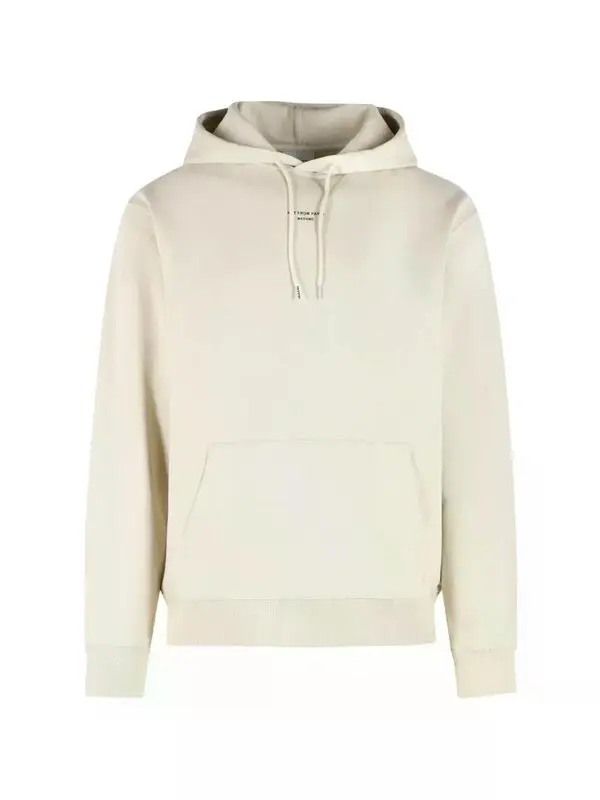 Drole De Monsieur Drawstring Slogan-print Hoodie