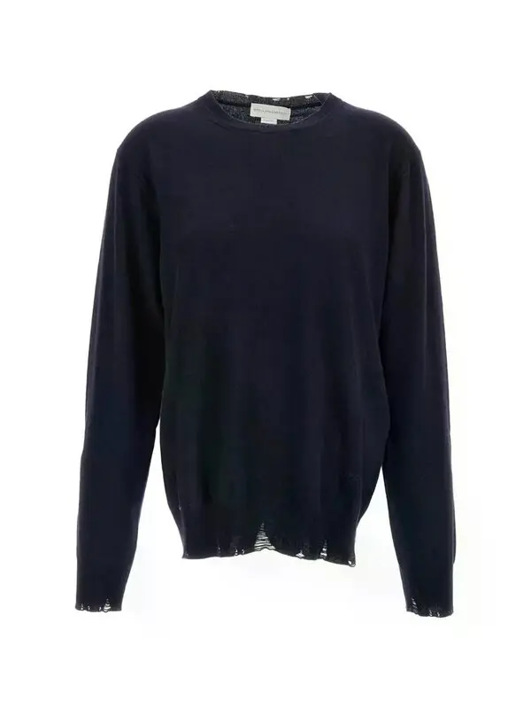 Stella McCartney Distressed Fine-knit Sweater