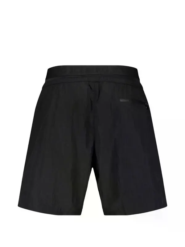 Iceberg Drawstring Swim Shorts With Logo Jacquard Waistband