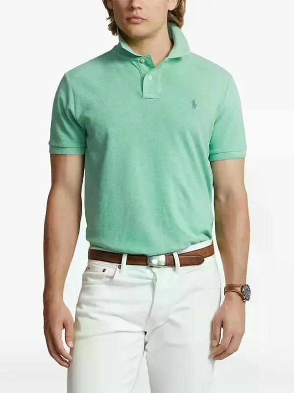 Polo Ralph Lauren Polo Pony-embroidered Polo Shirt - Green