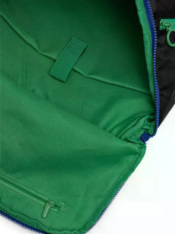 BENETTON Color-block Ripstop Backpack