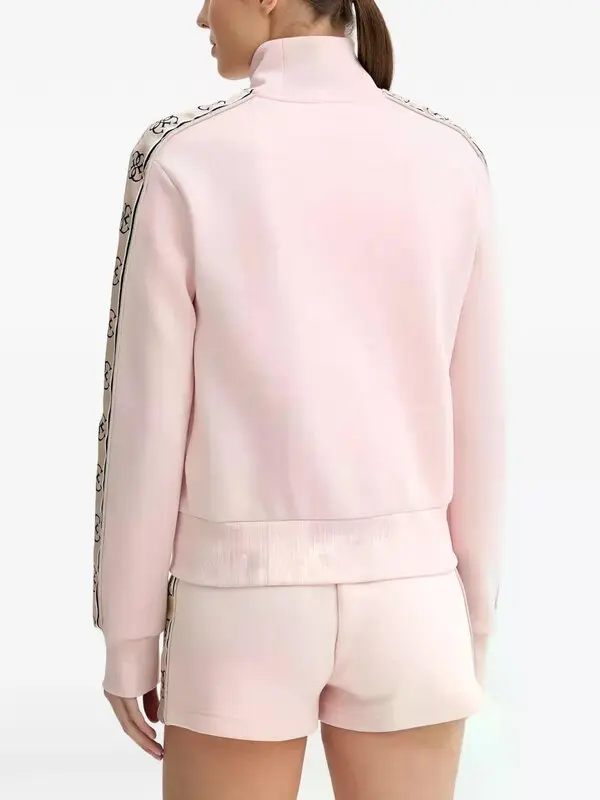 Guess Logo Tape Zip-up Track Jacket