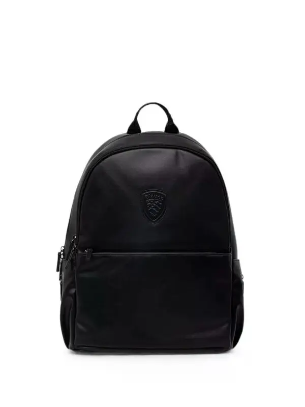 BLAUER. Logo Patch Zip-around Backpack - Black
