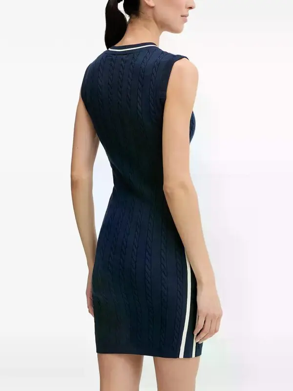 Guess Sleeveless Cable-knit Mini Dress