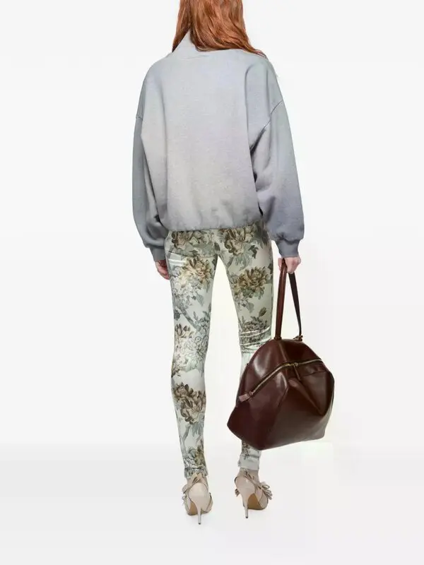 Acne Studios Fleece Sweatshirt With Logo Detail