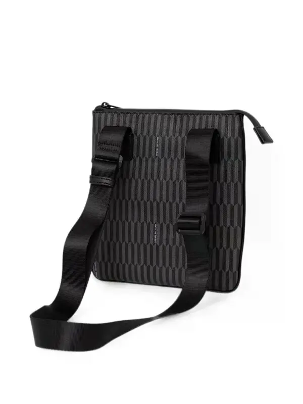 Armani Exchange Geometric Print Logo Pattern Belt Bag
