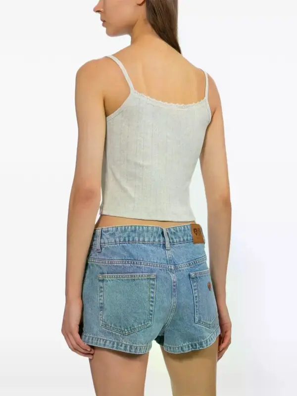 AAPE BY *A BATHING APE Apee™ A Bathing Ape® Cropped Logo-print Vest Top