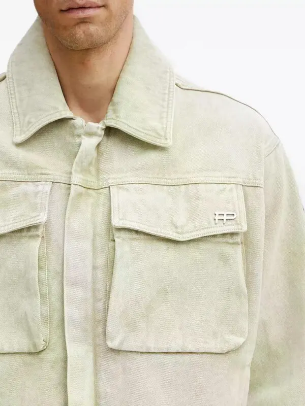 Filling Pieces Logo-plaque Flap-pocket Jacket