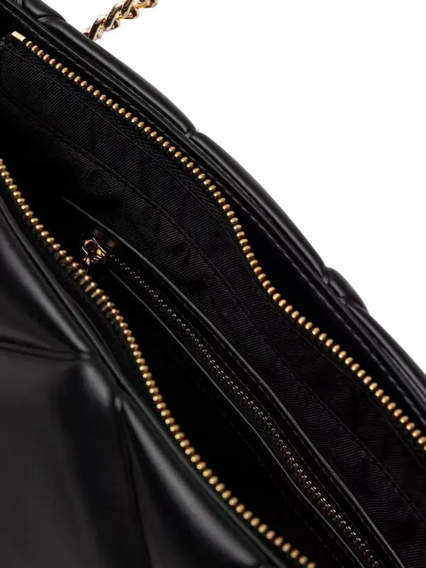 Moschino Quilted Logo Shoulder Bag