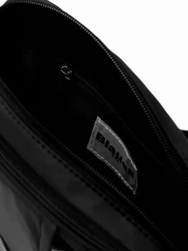BLAUER. Logo-patch Messenger Bag