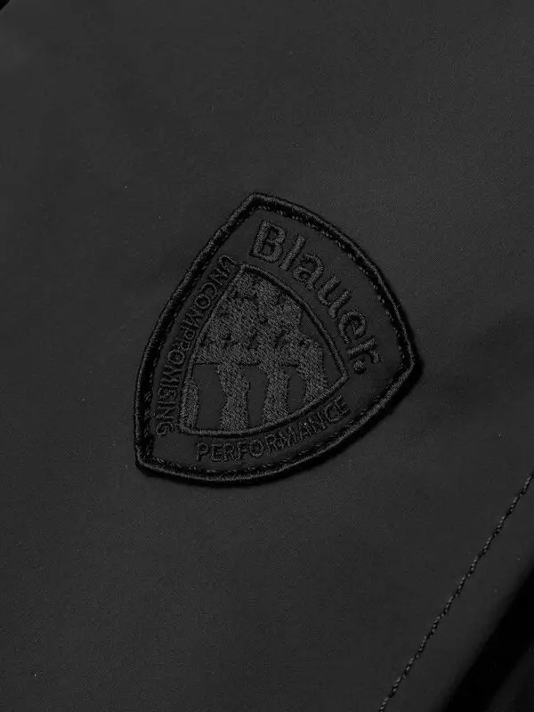 BLAUER. Logo-patch Messenger Bag