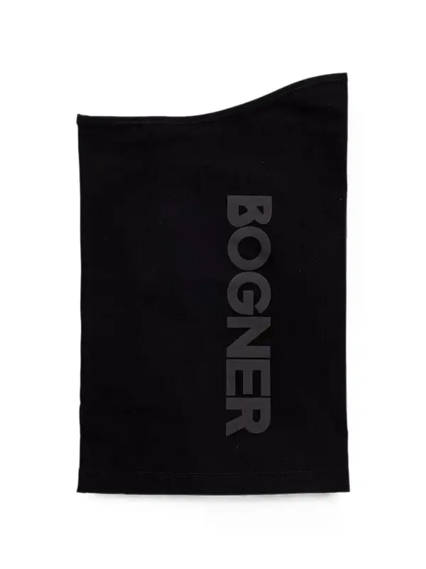 Bogner Logo-print Snood Scarf - Black