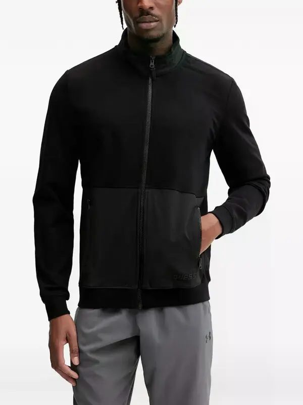Guess Zip-up Panelled Track Jacket