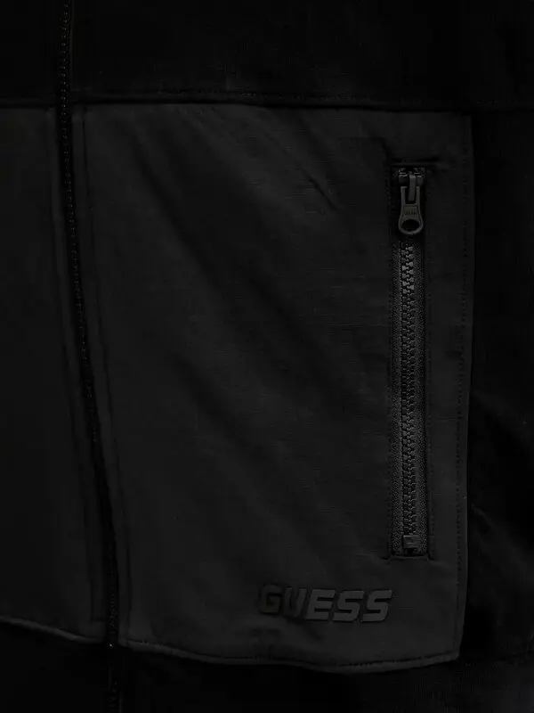 Guess Zip-up Panelled Track Jacket