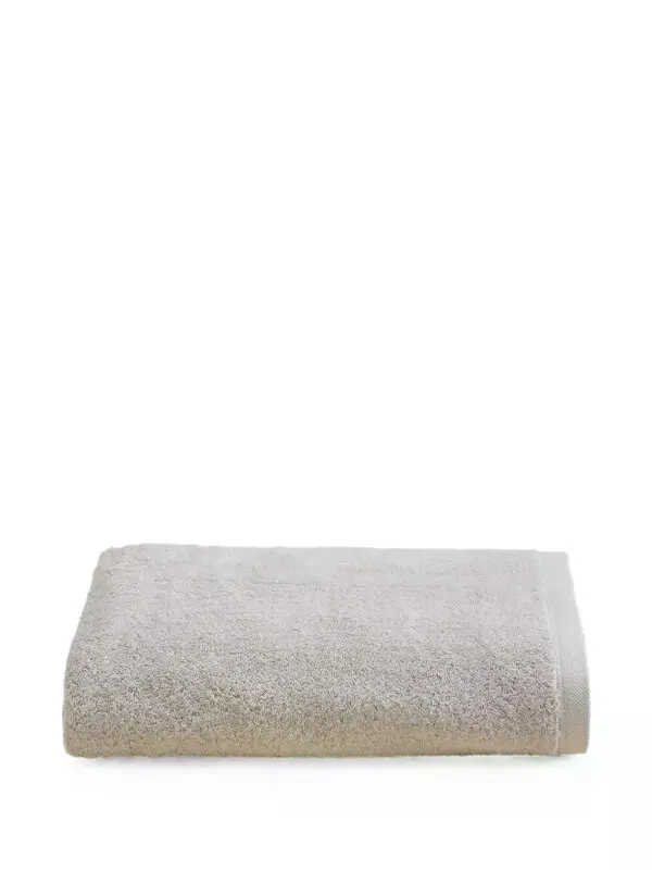 CU I SEEYOU Terry-cloth Herringbone-border Bath Towel