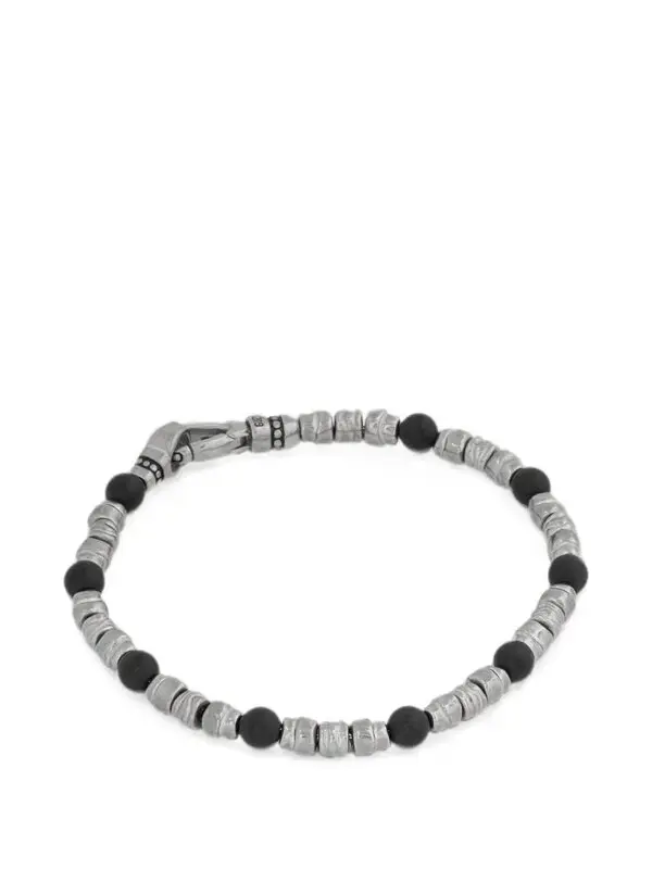 Guess Tone Beaded Bracelet - Silver