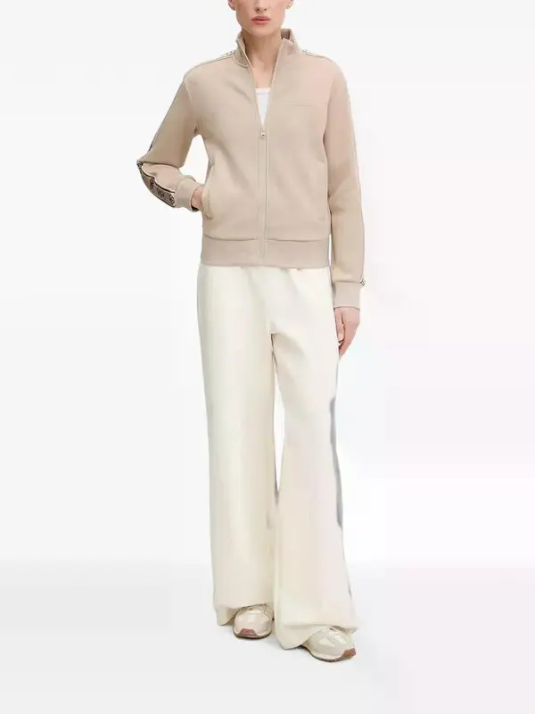 Guess Logo Tape Zip-up Sweater