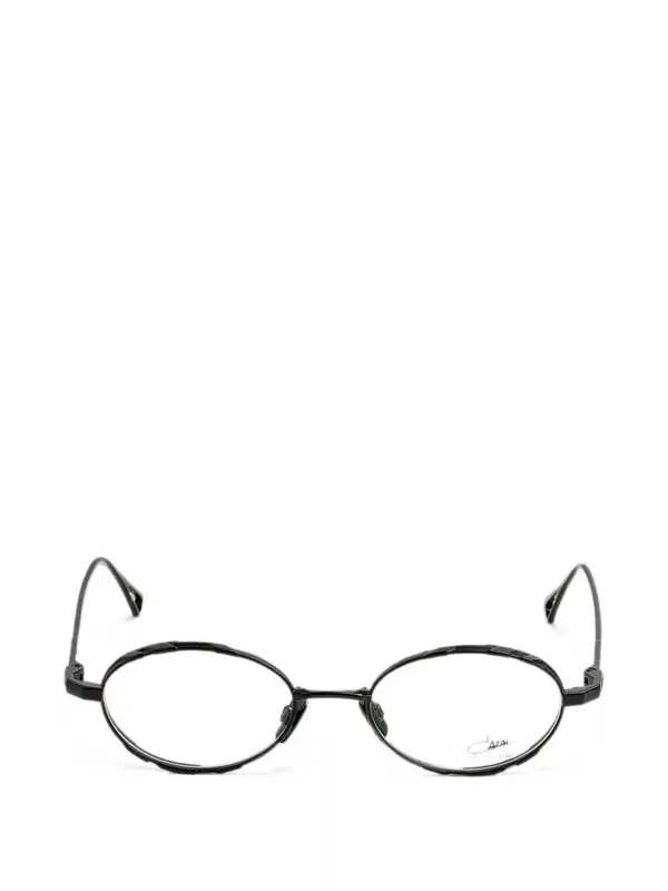 Cazal 5024 Oval Frame Eyeglasses - Black