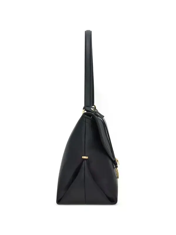 FERRAGAMO Gancini Handbag - Black
