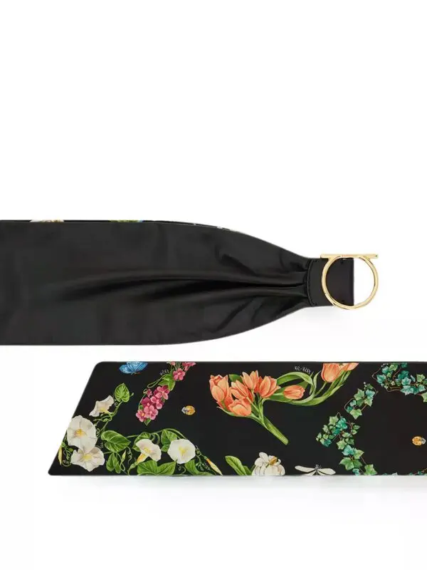 FERRAGAMO Adjustable Sash Belt
