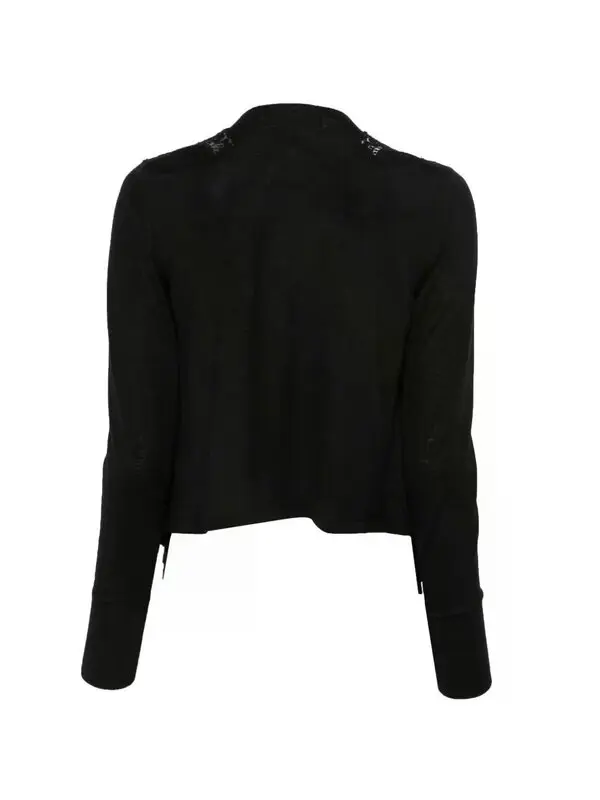 Dolce & Gabbana Wool Lace Embellished Jacket