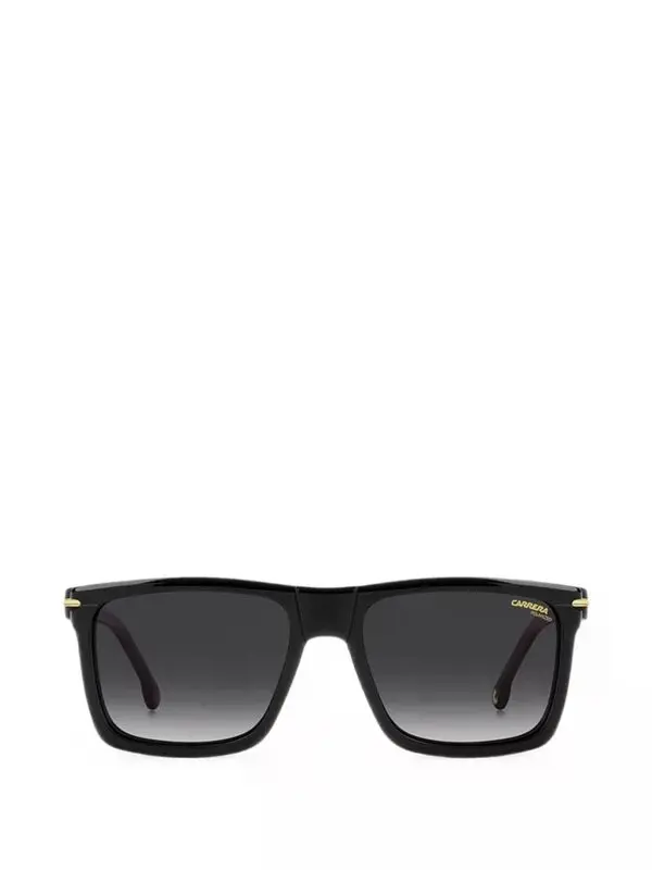Carrera Eyewear Square Frame Clip-on Eyeglasses - Black