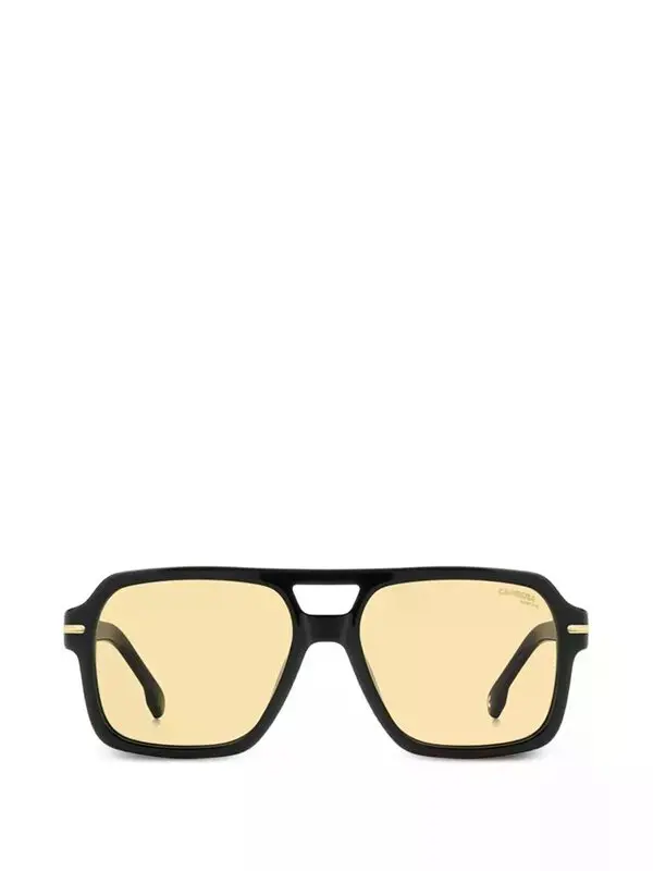 Carrera Eyewear Geometric Frame Sunglasses - Black