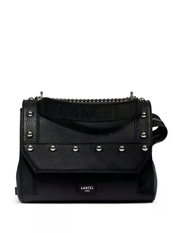 LANCEL Studded Leather Cross Body Bag