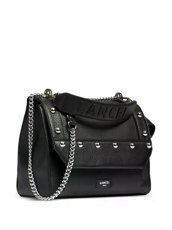 LANCEL Studded Leather Cross Body Bag