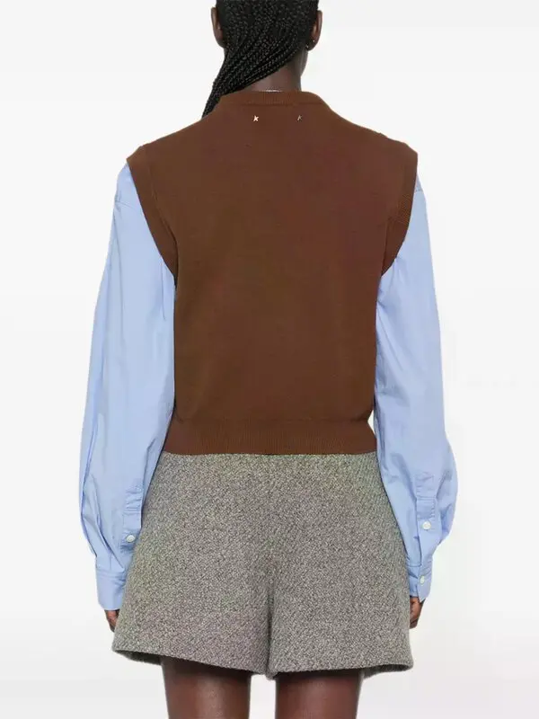GOLDEN GOOSE Roby Check-pattern Vest
