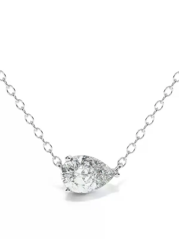 Diamond Essentials 14k White Gold Diamond Necklace