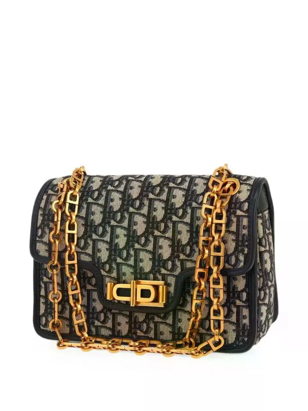 Dior Monogram Convertible Chain Shoulder Bag