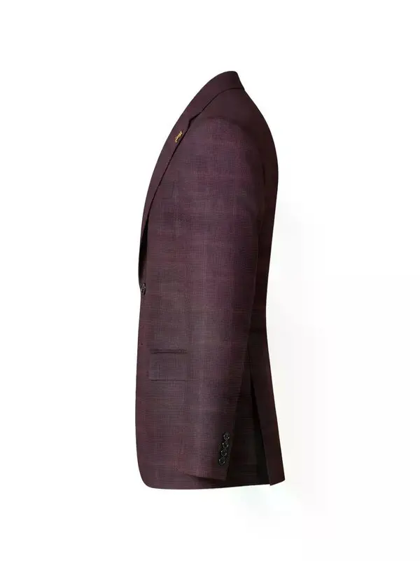 Pal Zileri Check-pattern Notched-lapel Blazer
