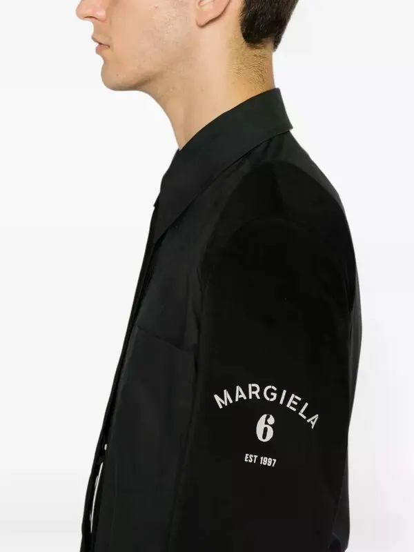 MAISON MARGIELA Logo Print Overshirt