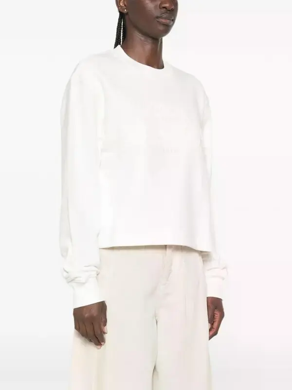Casablanca Logo Embroidered Crew Neck Sweater