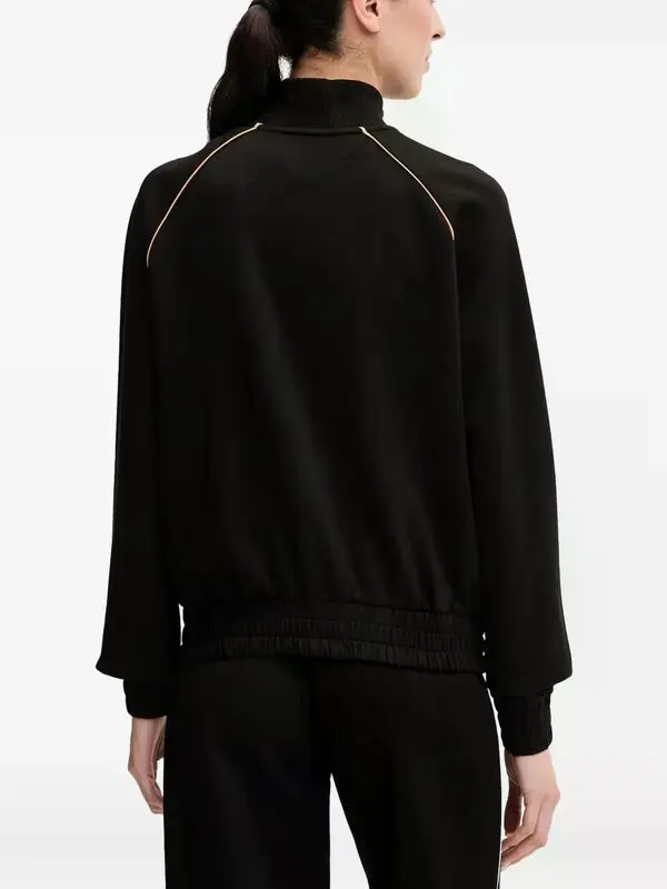 Guess Logo Patch Zip-up Track Jacket