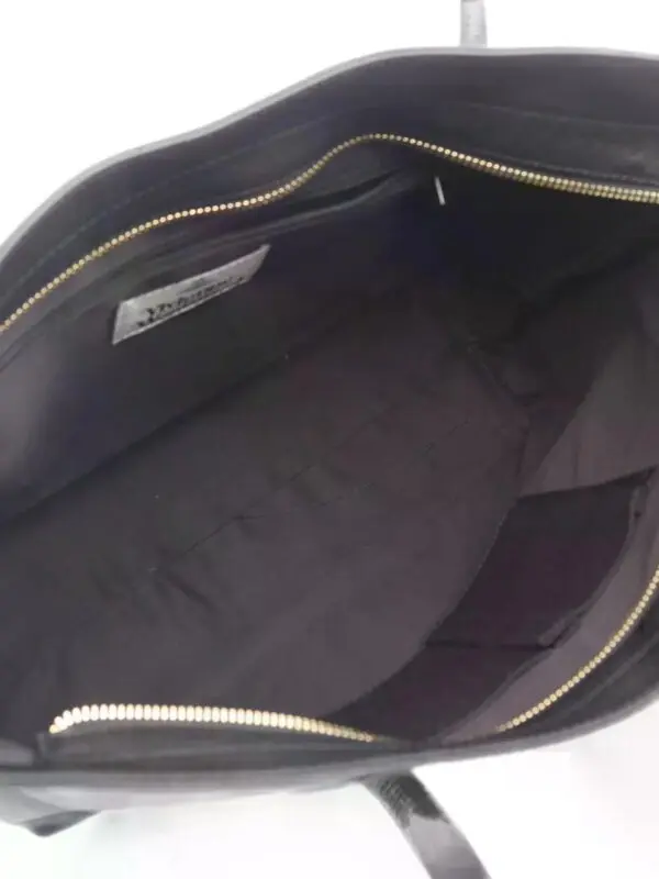 VIVIENNE WESTWOOD Saffiano Orb Tote Bag - Black