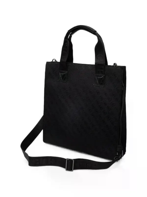 Guess Monogram Logo-jacquard Tote Bag