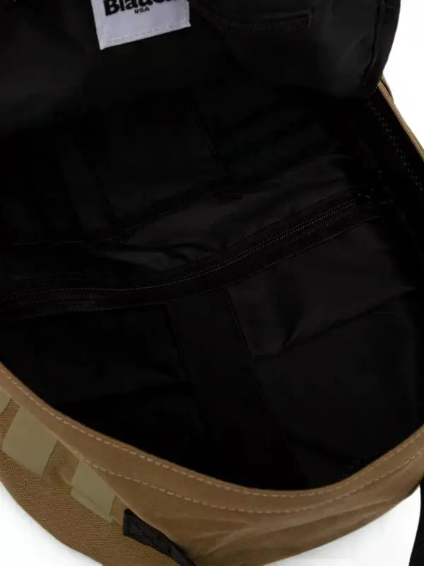 BLAUER. Logo Print Backpack