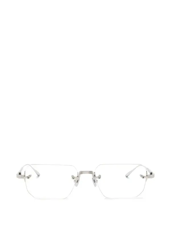 AKONI Juno Four Rimless Eyeglasses - Silver