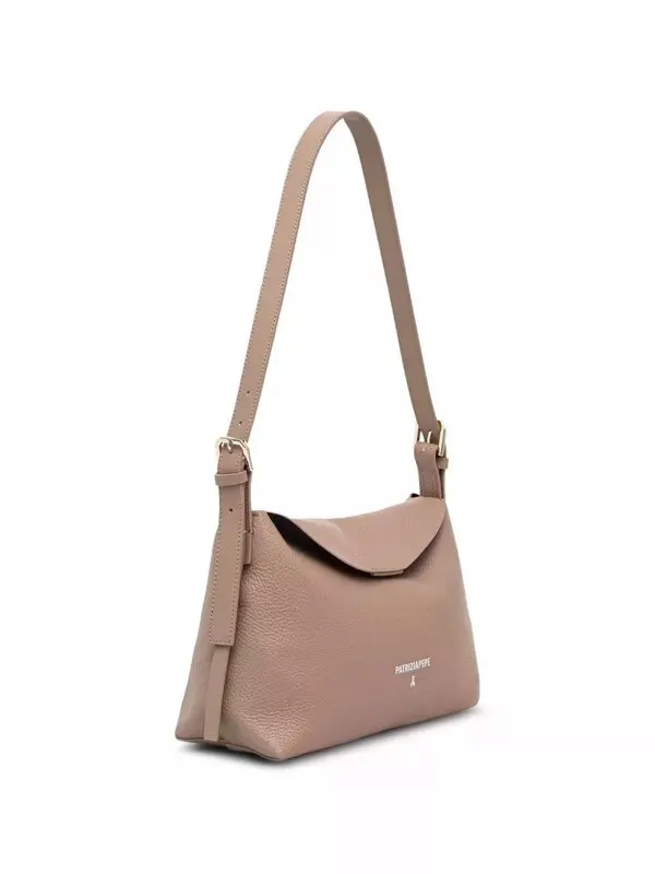 Patrizia Pepe Grained Leather Shoulder Bag