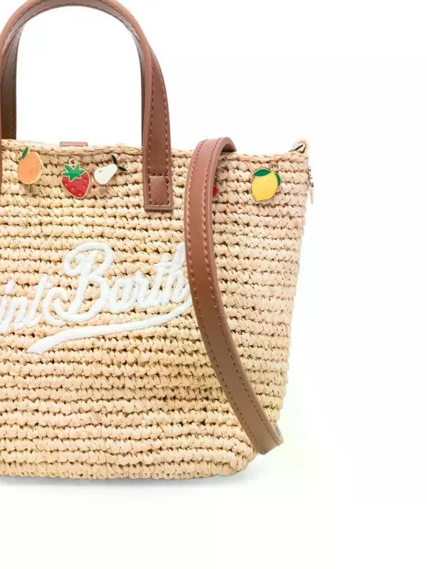 MC2 SAINT BARTH Mini Tote Bag With Fruit Charms