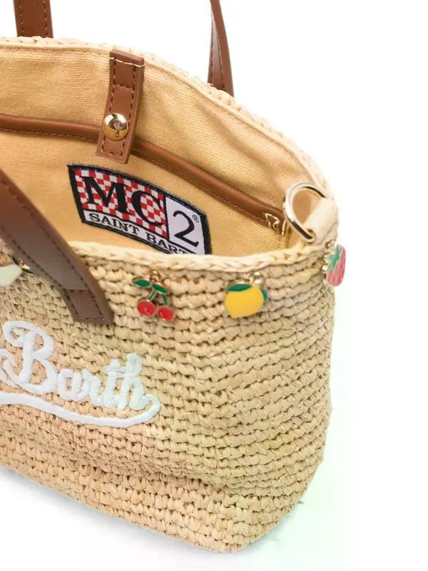 MC2 SAINT BARTH Mini Tote Bag With Fruit Charms